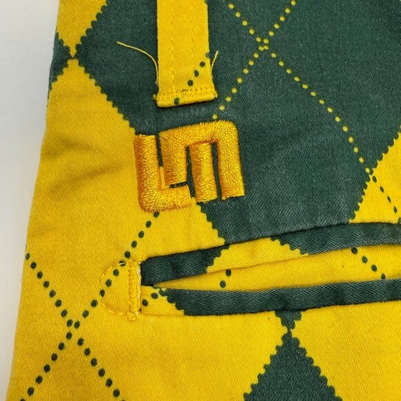 Loudmouth Golf | Pants & Jumpsuits | Loudmouth Gold Green Diamond Golf ...